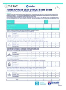 Rabbit Dosage Chart (HAG234)1 | The PAC