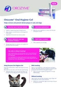 Orozyme product sheet | The PAC